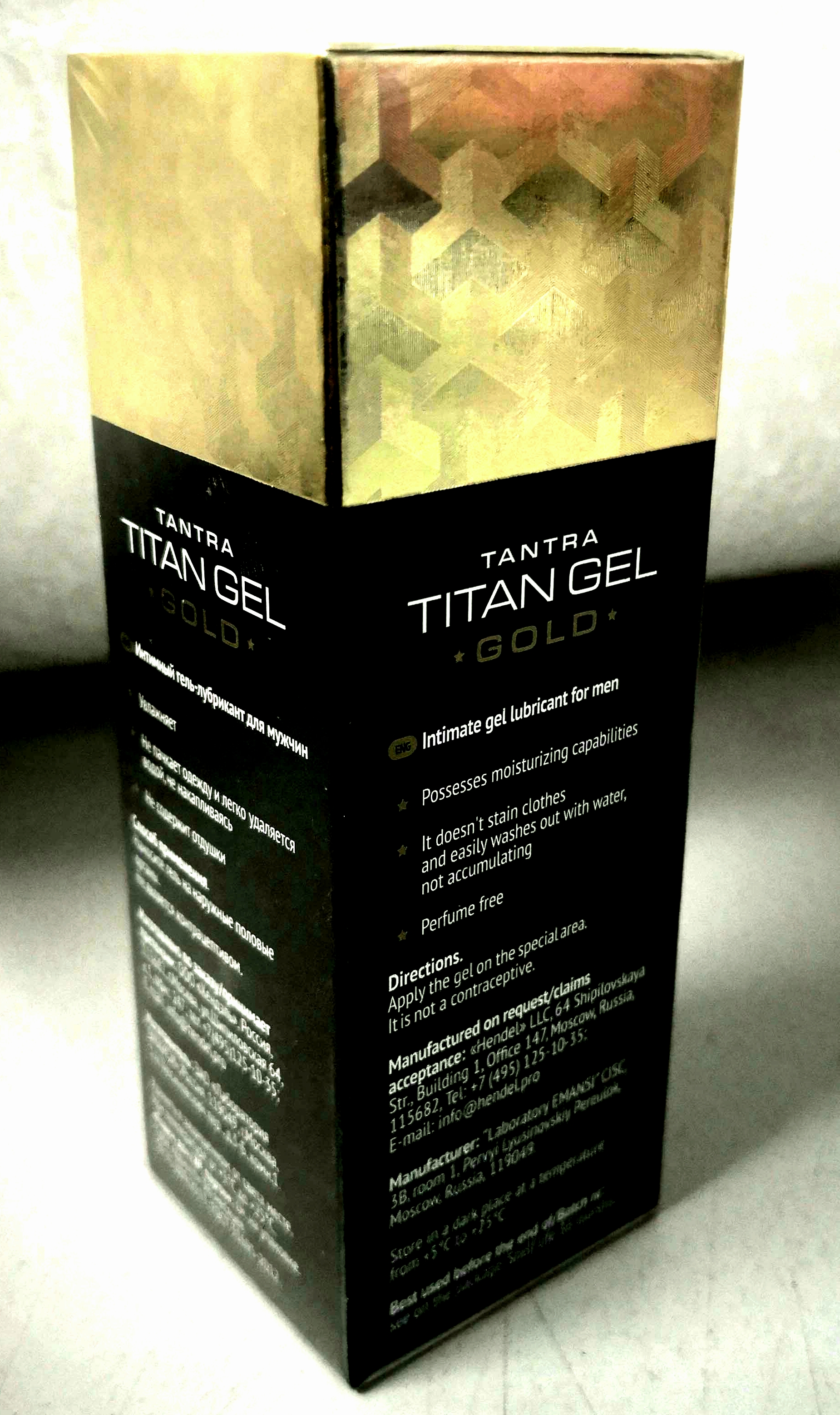 Titan Gel GOLD Original Russia